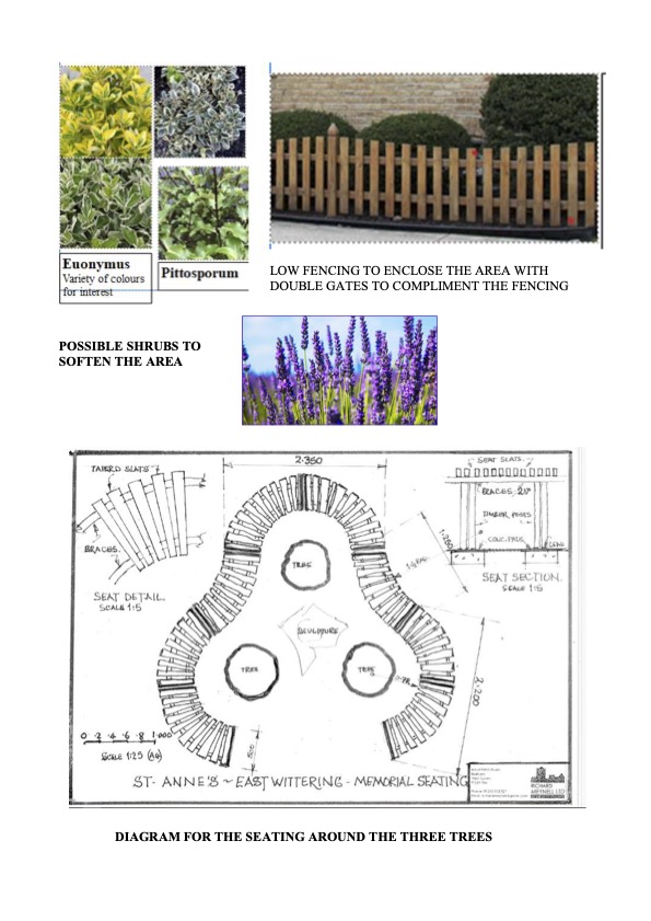 Proposed Garden of Remembrance – St Anne’s Church East Wittering